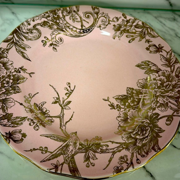 222 Fifth | Dining | 222 Fifth Adelaide Pink And Gold Dishes | Poshmark